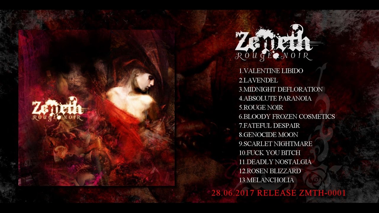 Zemeth - 1st Album "ROUGE NOIR" 6/28/2017 Trailer - YouTube