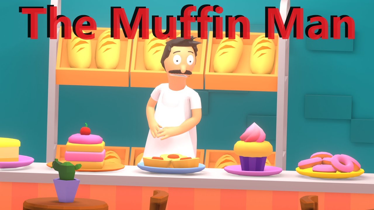 The Muffin Man #dance #lyrics #nurseryrhymes - YouTube