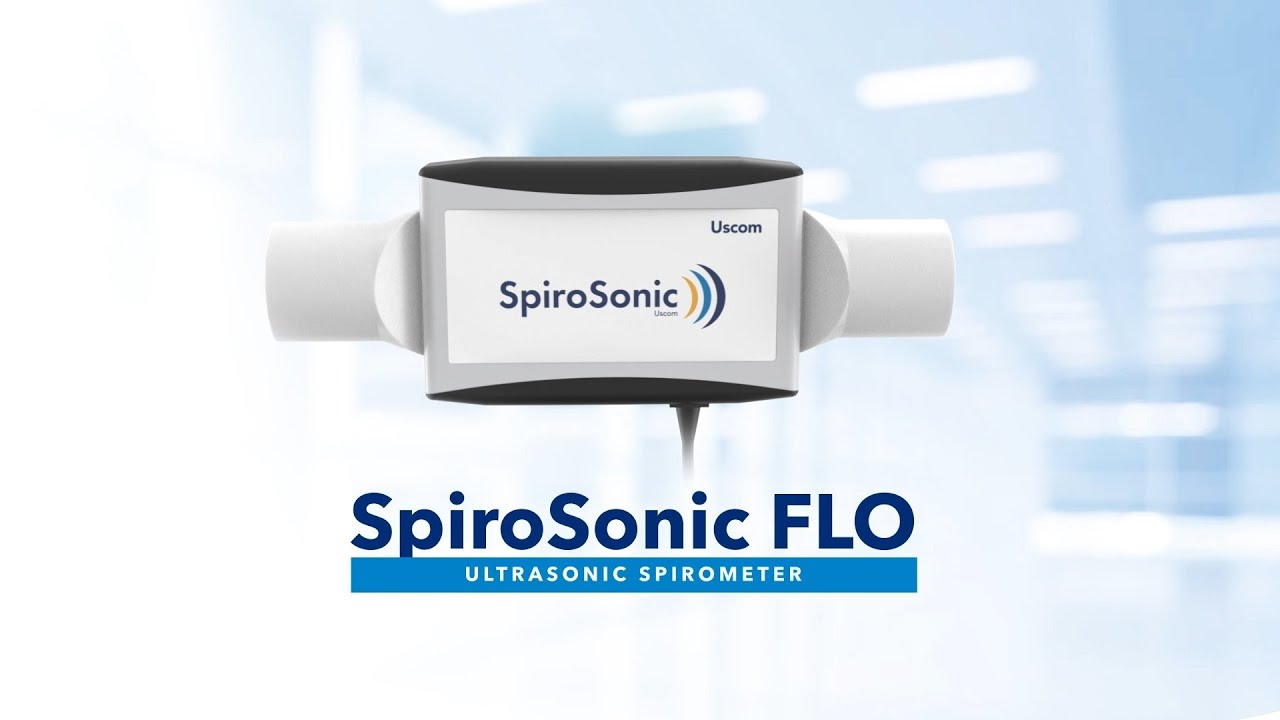 Uscom SpiroSonic FLO - Advanced USB spirosonometry - YouTube
