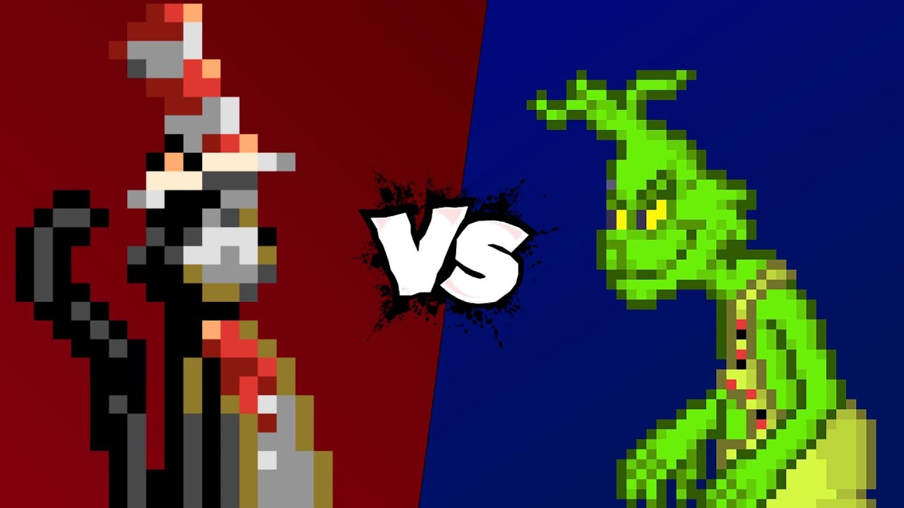 MUGEN Battle - Cat in the Hat vs The Grinch - YouTube