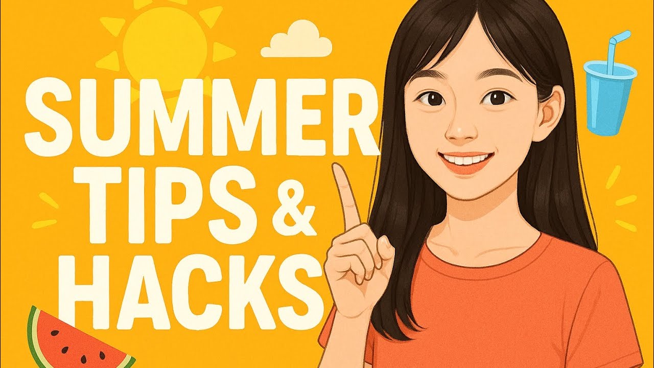 Summer Tips & Hacks☀️ You Need To Know!! Stay Cool & Glow Naturally ...