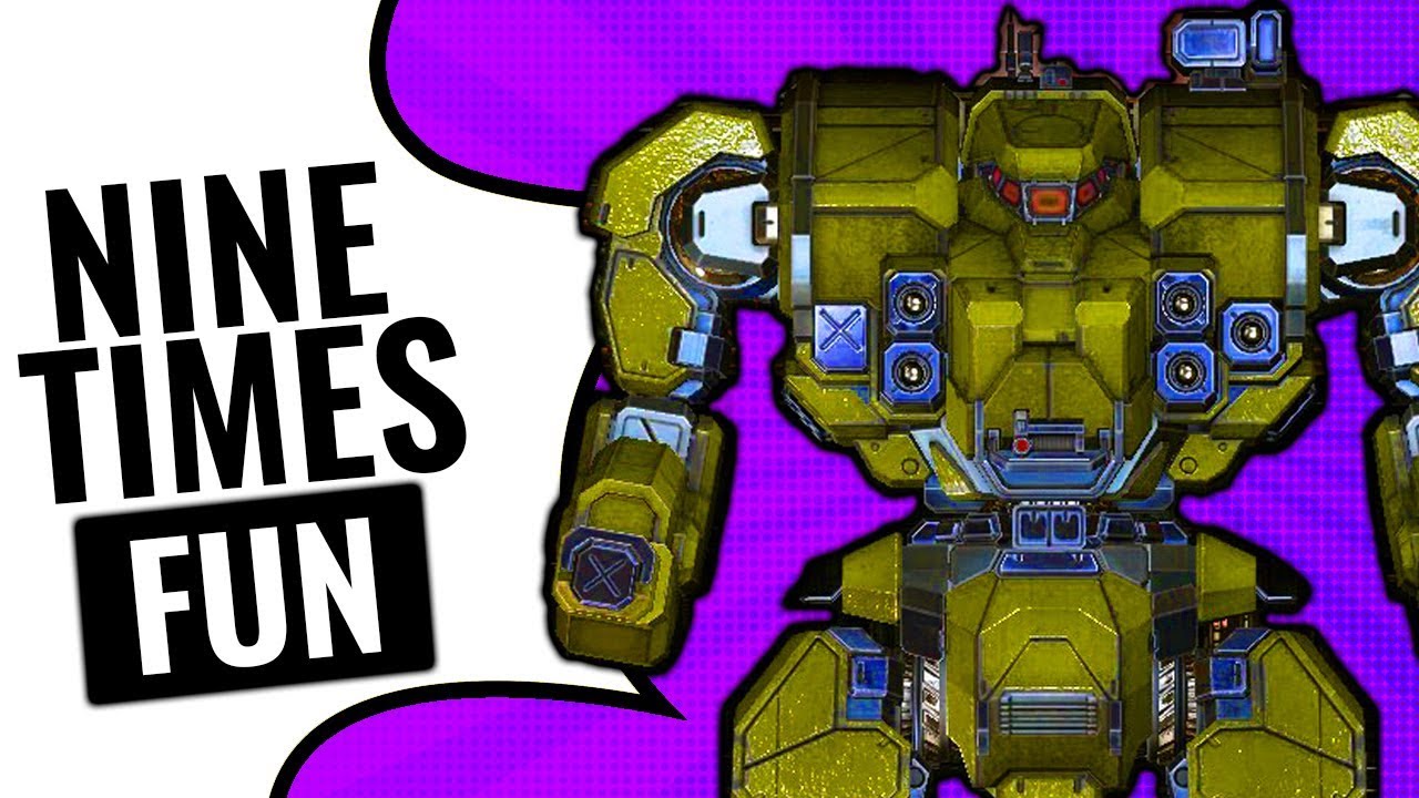HOW MANY LASERS CAN YOU FIT? 9x ER Medium Laser Warhammer - Mechwarrior ...