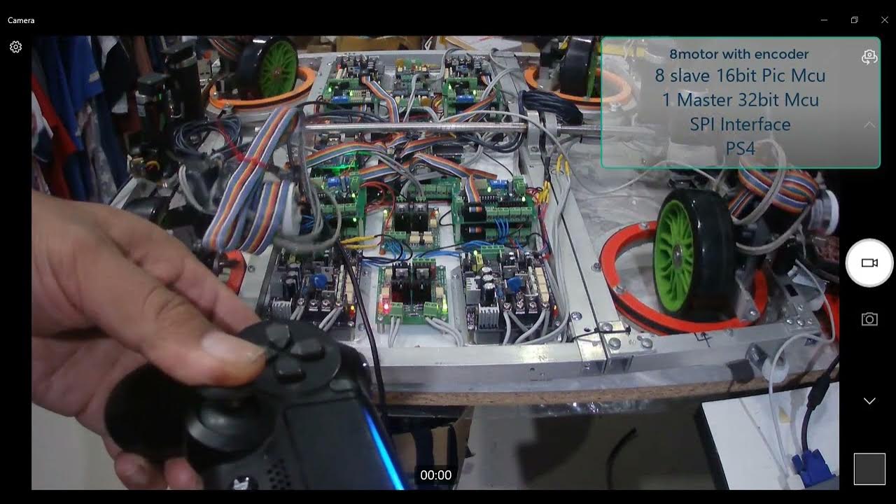 Swerve Drive Robot - YouTube