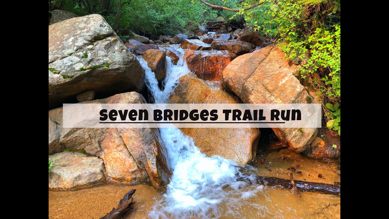 Seven Bridges Trail Run Colorado Springs - YouTube