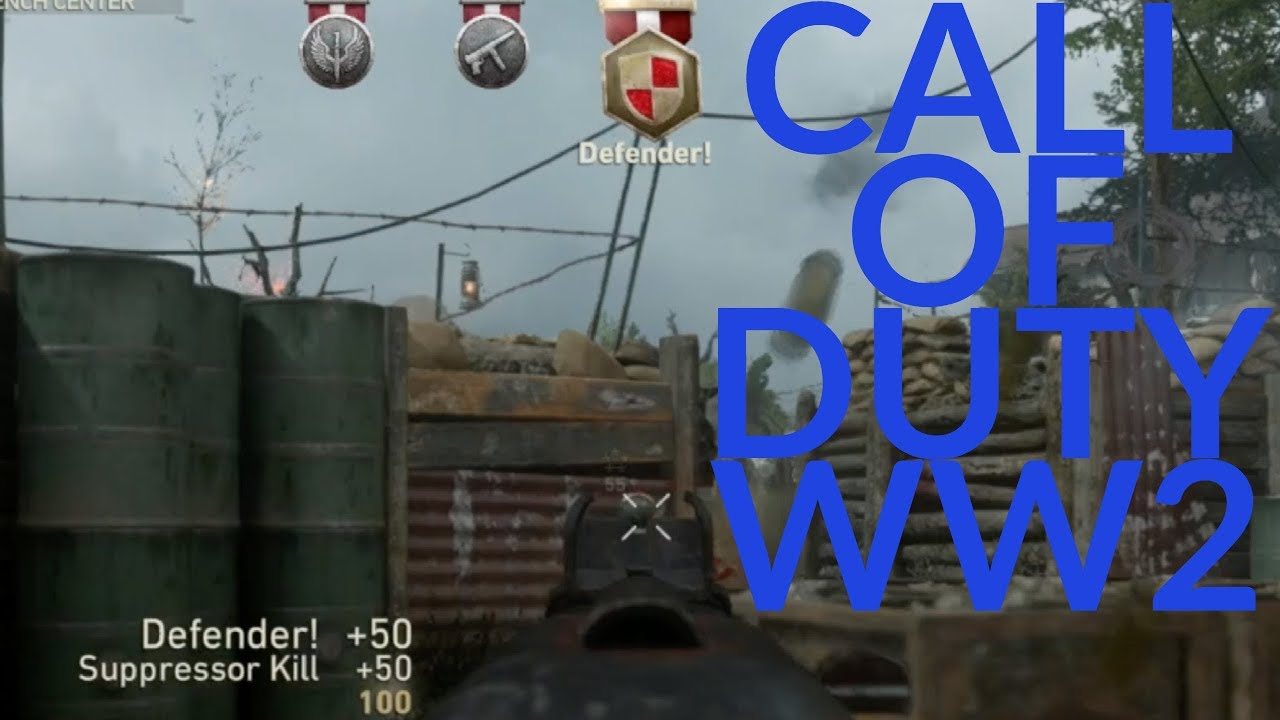 CALL OF DUTY WW2 THE BEST SMG??? - YouTube