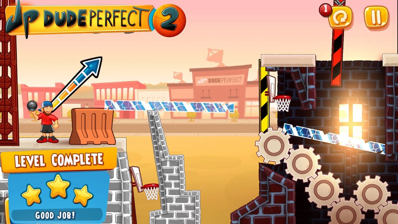 Dude Perfect 2: Level 83 / 3 Stars [Android] Gameplay HD - YouTube