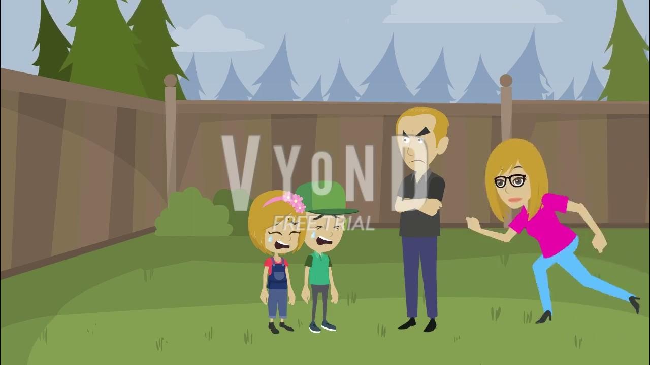 childish dad hits Brian and Emma/grounded - YouTube