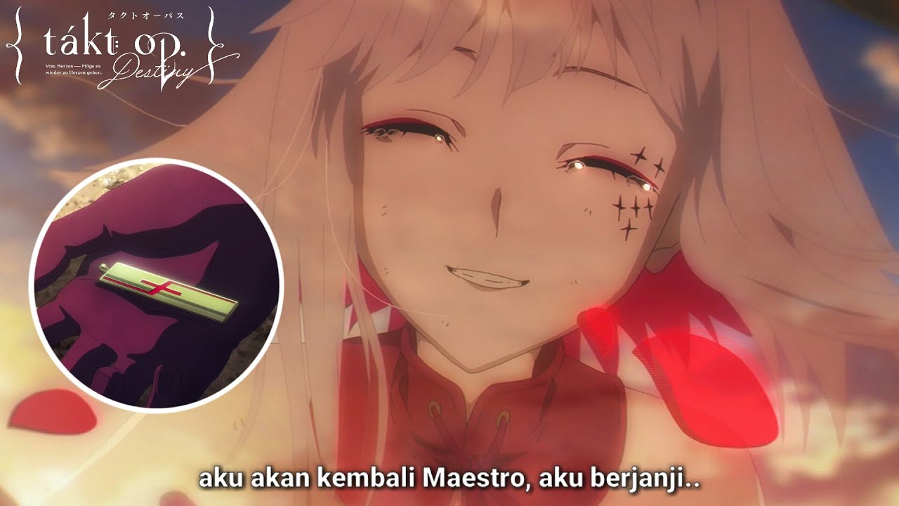 Penjelasan kemana Unmei menghilang di Takt op Destiny Episode 12 ...