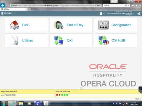 OPERA / RESERVATIONS / CONFIRMATION - SHOWING A BLANK PDF - YouTube