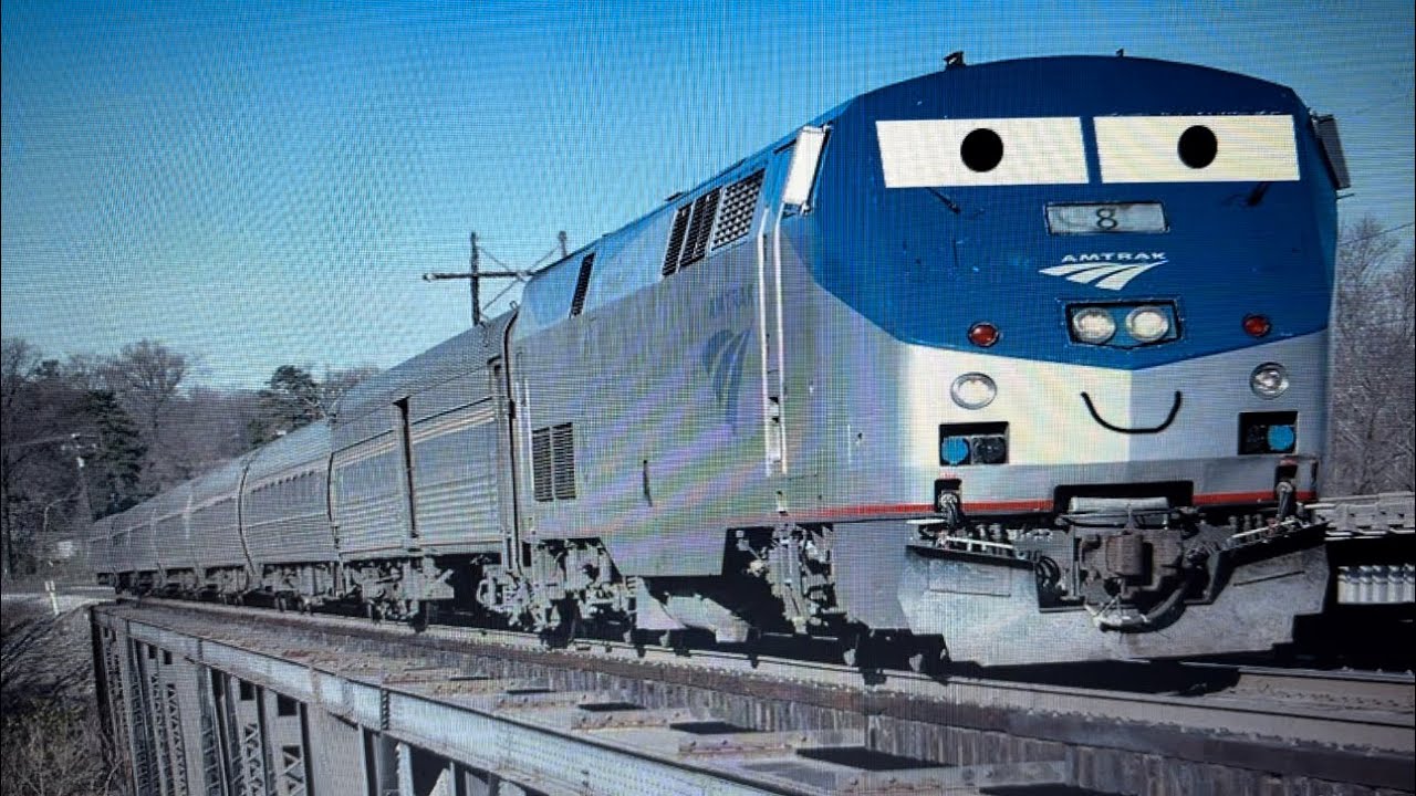 Todd the Amtrak P42DC 8 (Term 7) - YouTube