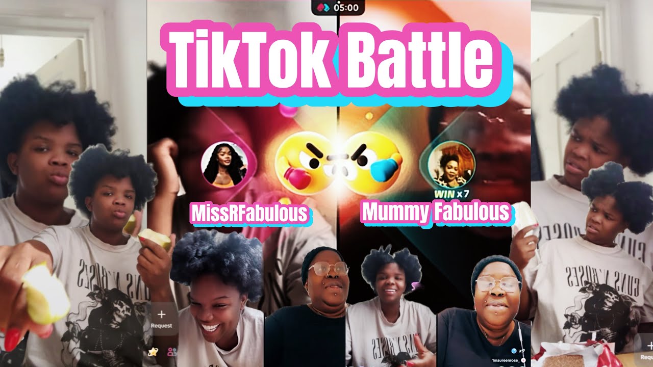 Miss R Fabulous TikTok Live 🎥 | TikTok Battle with Mummy Fabulous ...