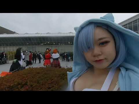 【VR180 3D】 コミックマーケット コミケ コスプレ 3日 Comic Market C97 Cosplay 3rd Day 45 - YouTube