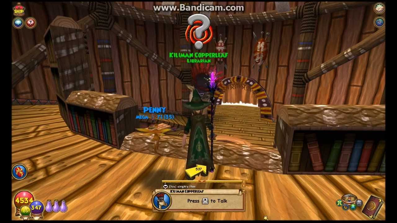 Wizard101: Lvl 75 Life Minion Quest: Sir Bedevere - YouTube