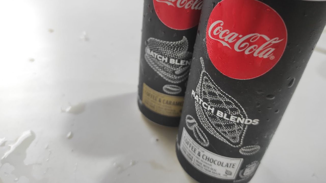 Unwrapping Coca-Cola Batch Blends Coffee & Chocolate - YouTube