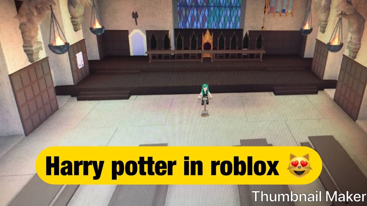Harry potter in roblox (and a royale high game to) - YouTube