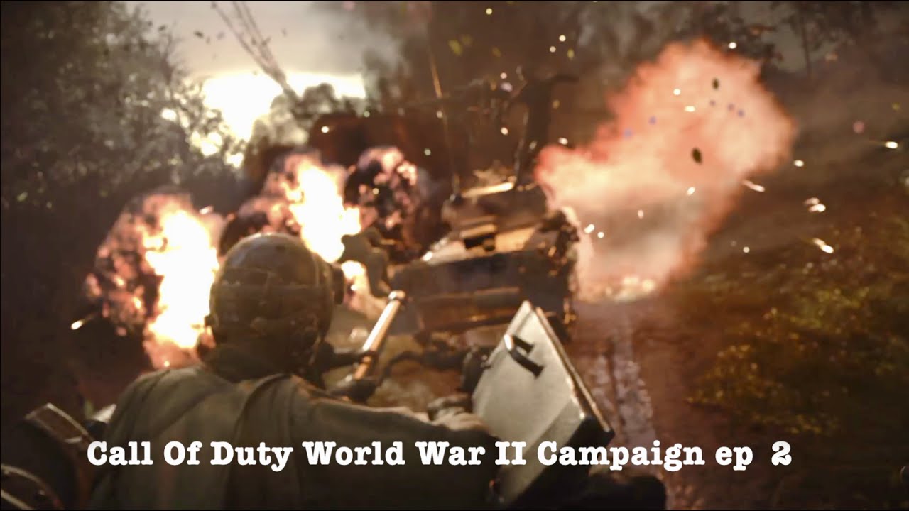 Operation Cobra | Call Of Duty World War II Campaign ep 2 - YouTube