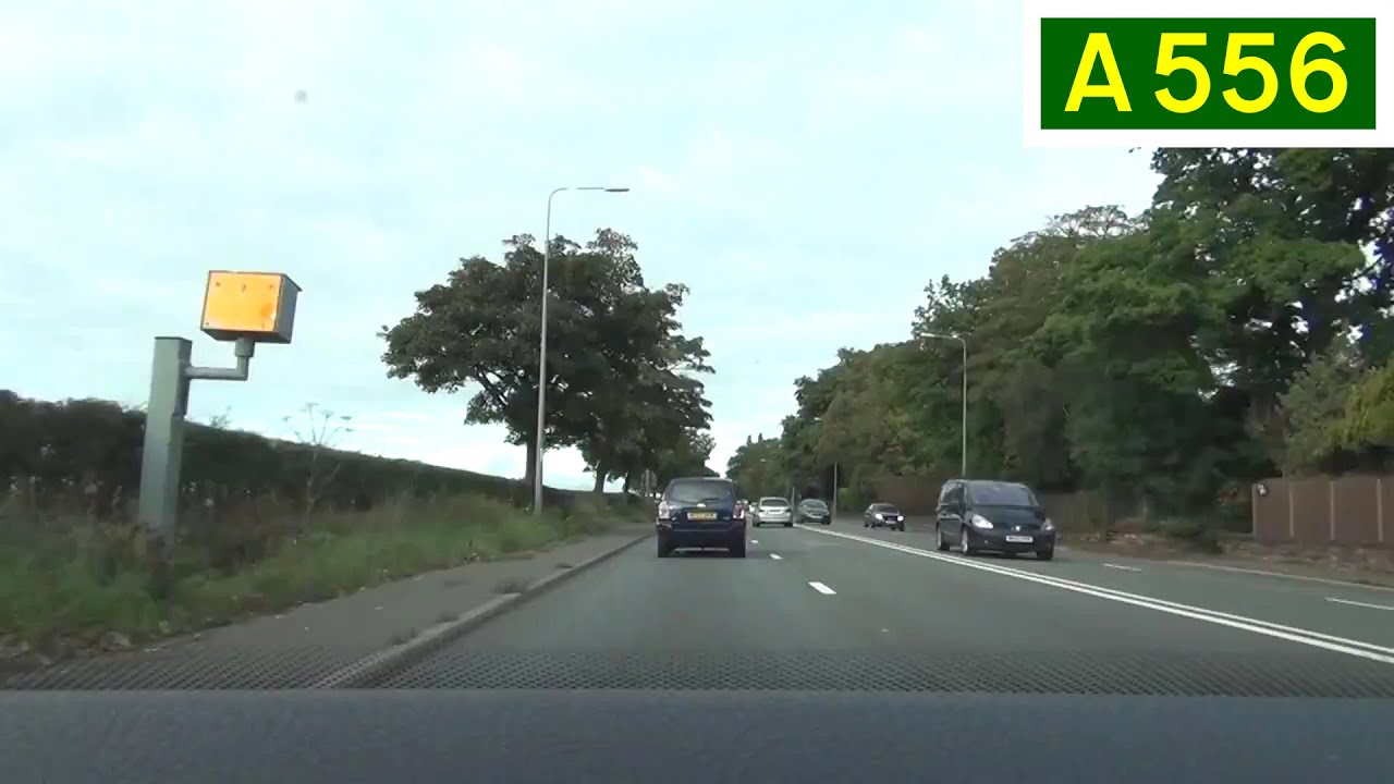 A556 - M6 J19 to M56 J7 (Part 2) - Front View - YouTube