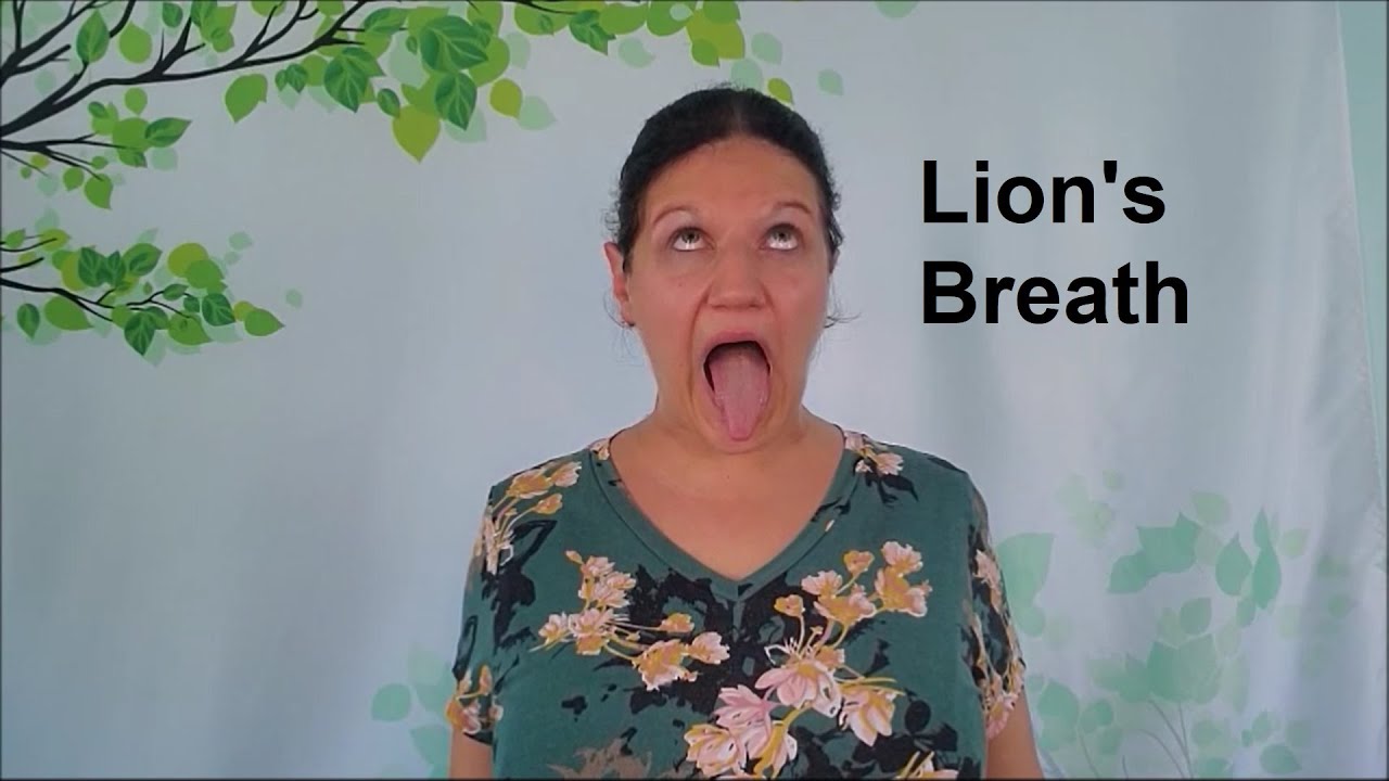 Breathing Game #3: Lion's Breath - YouTube
