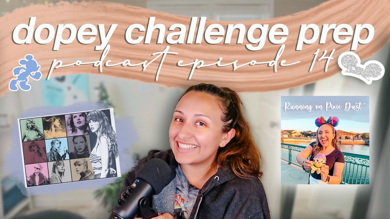 RUNDISNEY DOPEY CHALLENGE PREP EPISODE 14 | Running on Pixie Dust ...