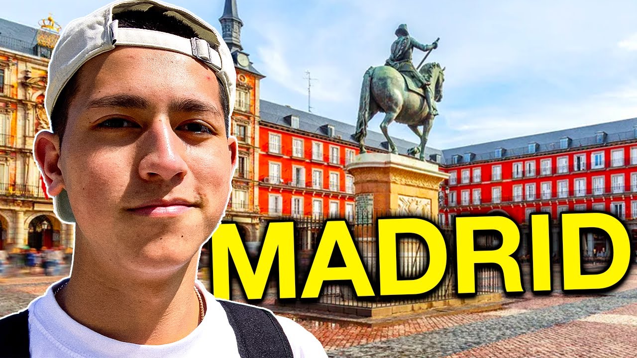 24 TIMER I MADRID MED MIN STOREBROR! - YouTube