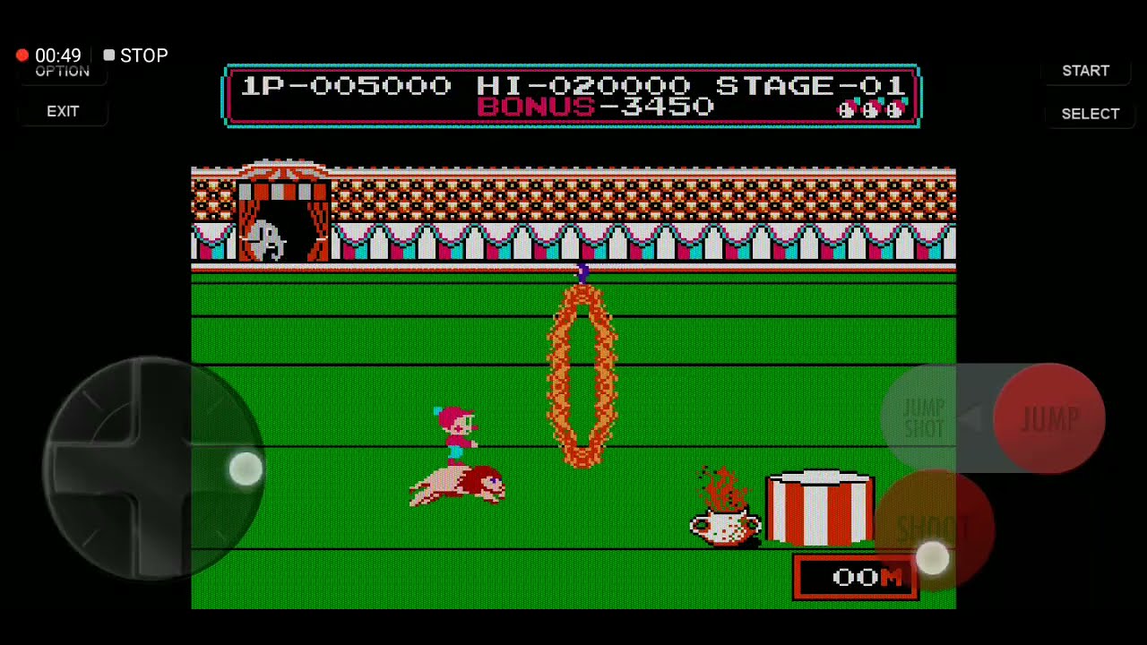 Circus Charlier || NES || Nintendo Entertainment System - YouTube