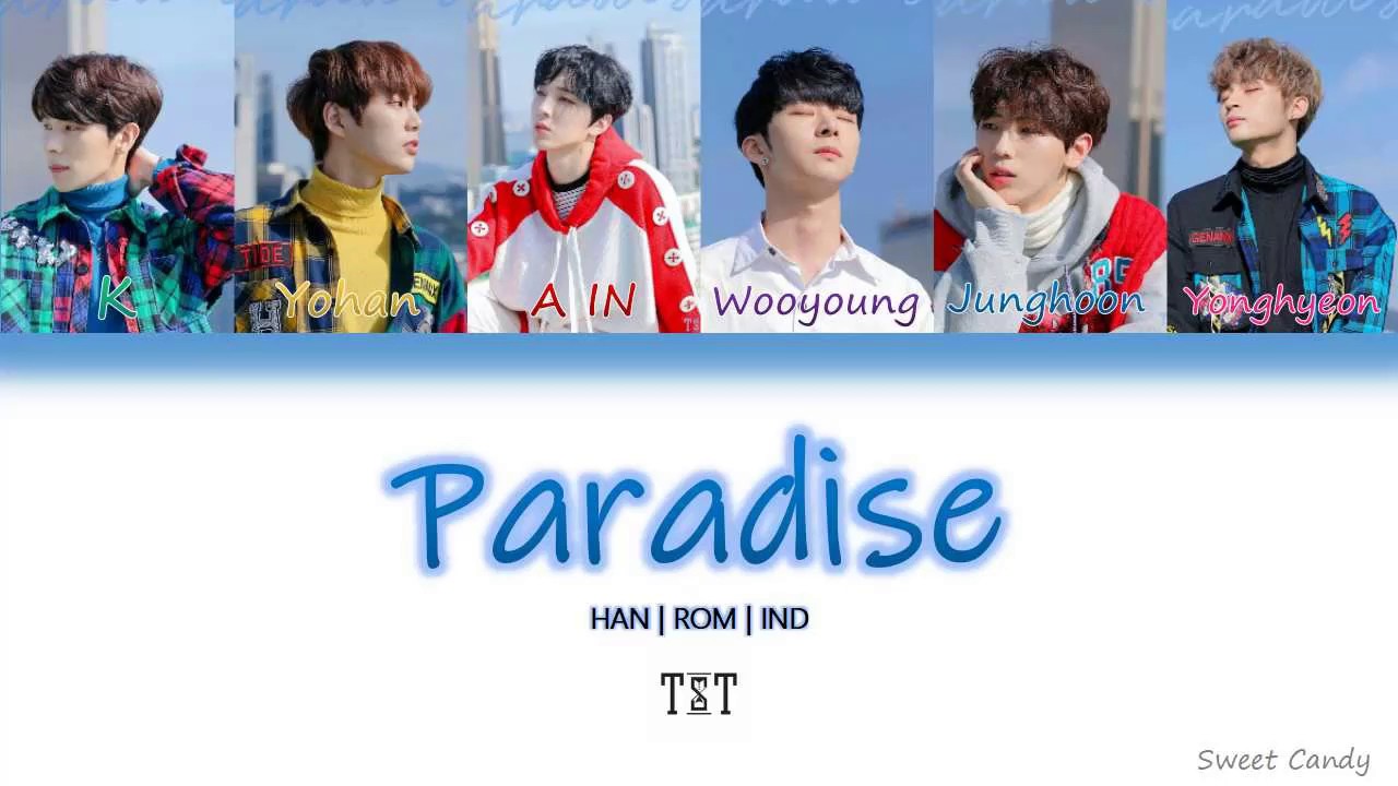 TST - Paradise (Color Coded Lyrics Han/Rom/Ind) - YouTube
