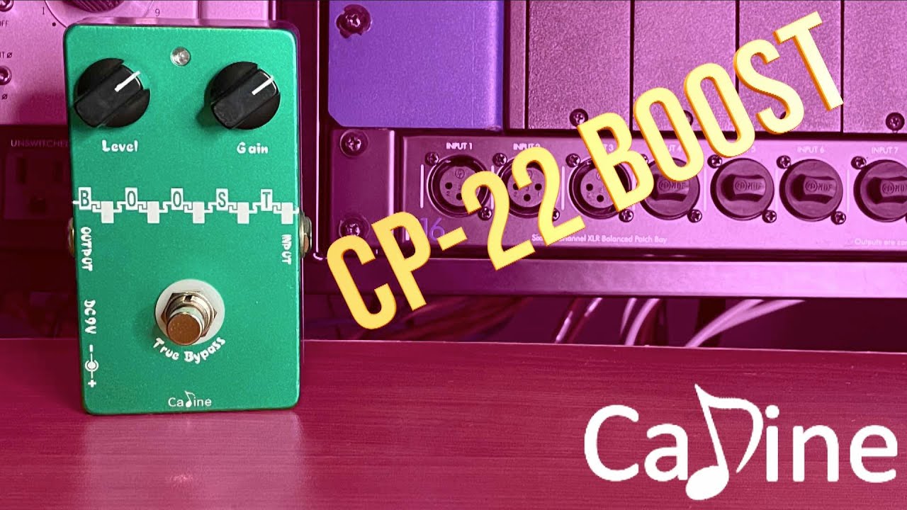 Caline CP-22 Boost - YouTube