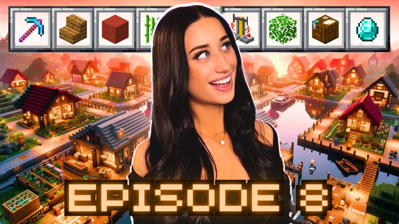 Building an ADVANCED VILLAGE 😍 Episode #8 (Minecraft Survival Series ...
