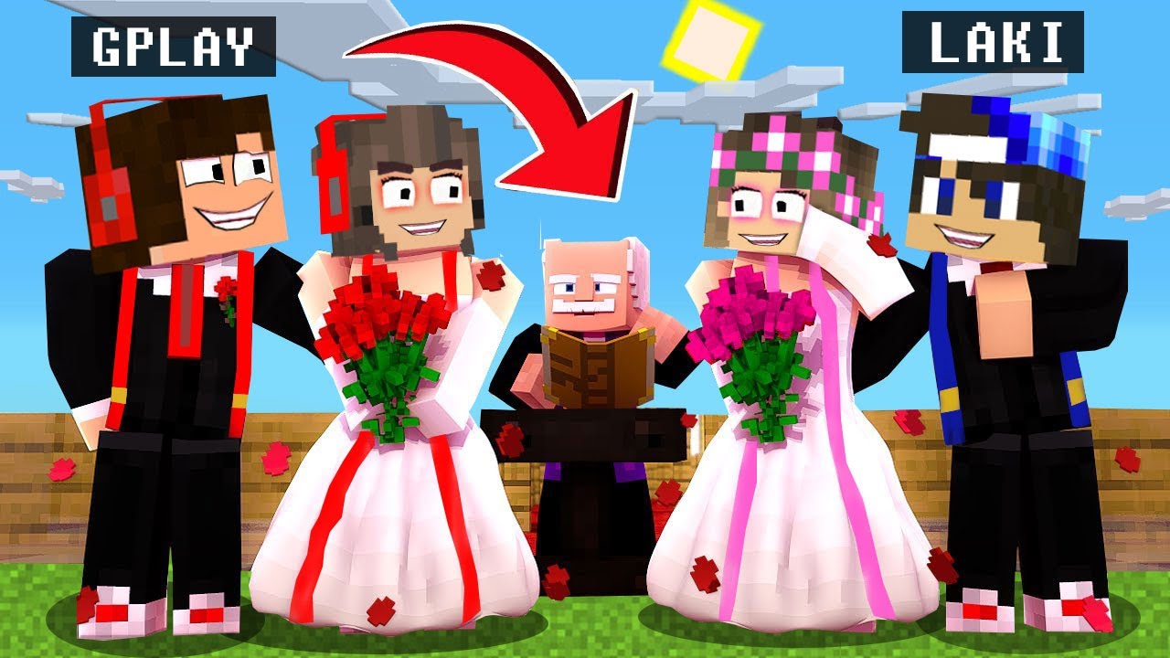 GPLAY I LAKI BIORĄ ŚLUB W MINECRAFT ! - YouTube
