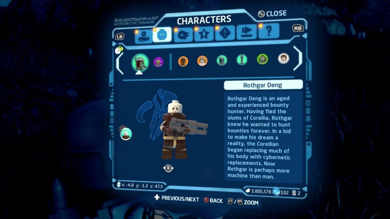 Rothgar Deng GAMEPLAY - LEGO Star Wars: The Skywalker Saga - YouTube