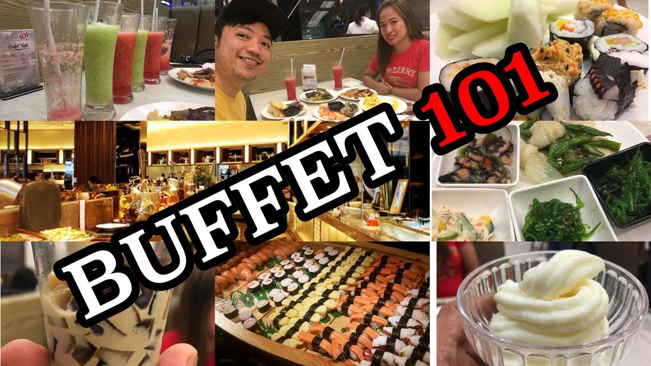 BUFFET 101 MOA | SUPER DAMI NG PAGKAIN!!! - YouTube