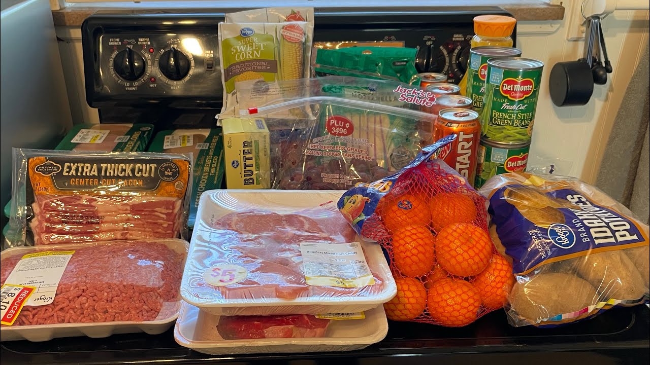 Grocery Haul 34 | Kroger Haul | $120 Haul for a Family of 2 - YouTube