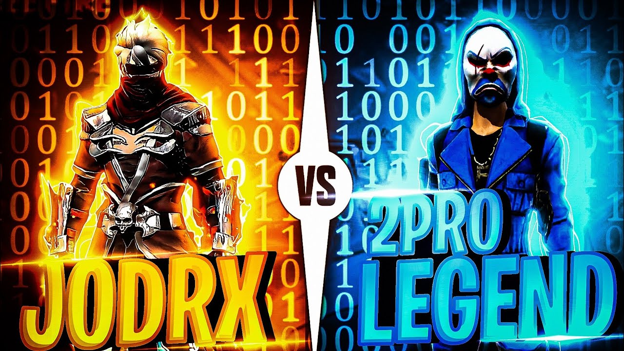 jodrx ff vs 2 pro legends 😈🔥 - YouTube