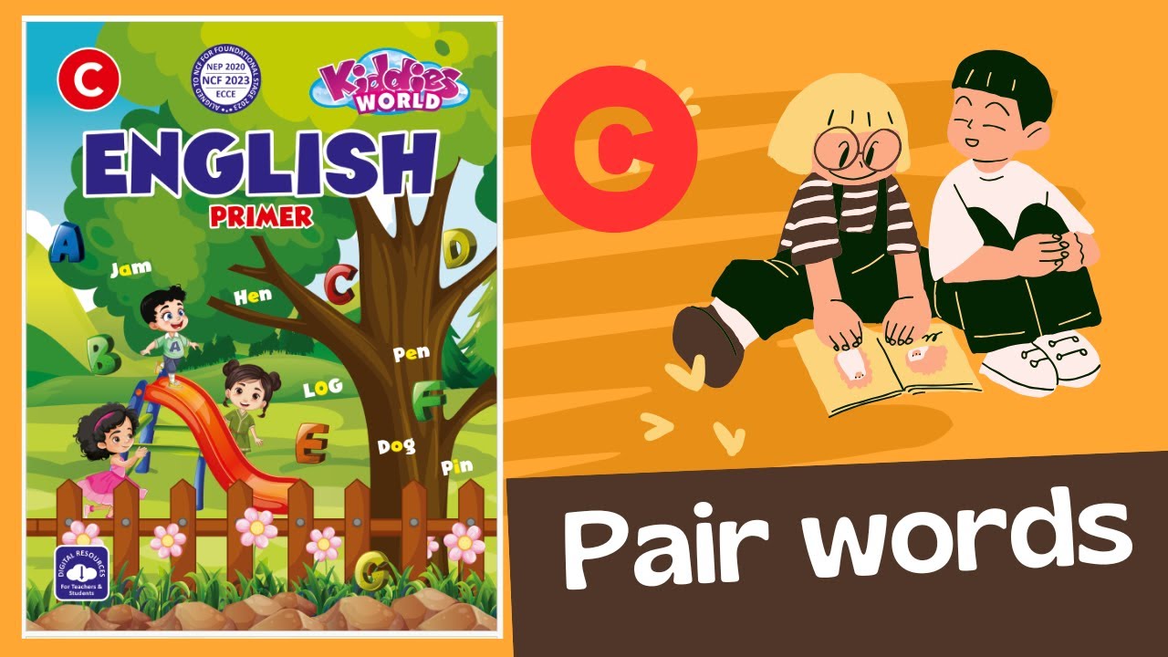 Pair Words || English || Kiddies World - YouTube