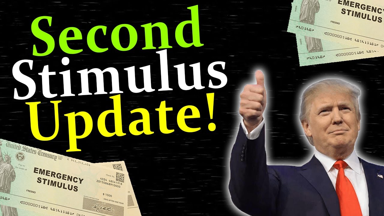 2nd Stimulus Check Update & Stimulus Package Update: Sept 7th - YouTube