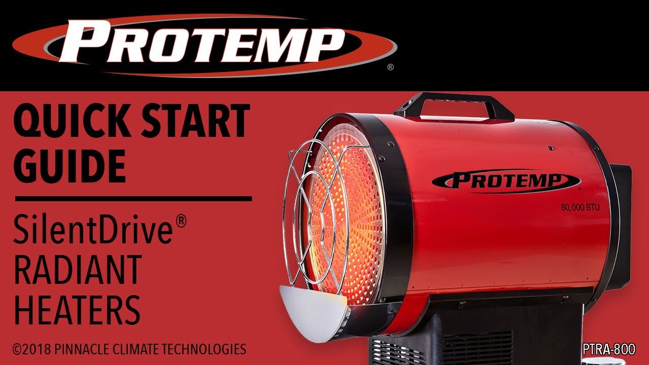 ProTemp SilentDrive® Radiant Heater Quick Start Guide - YouTube