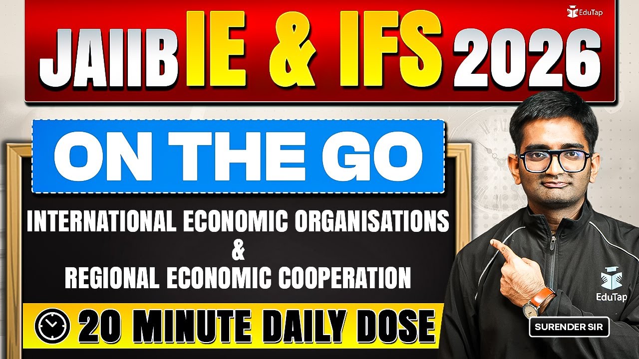 JAIIB IE & IFS Online Classes 2026 | International Economic ...