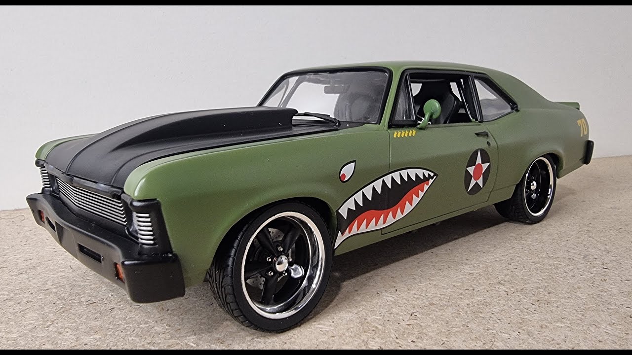GMP 1970 CHEVROLET NOVA WARHAWK 1:18 SCALE DIECAST MODEL CAR LIMITED 1 ...