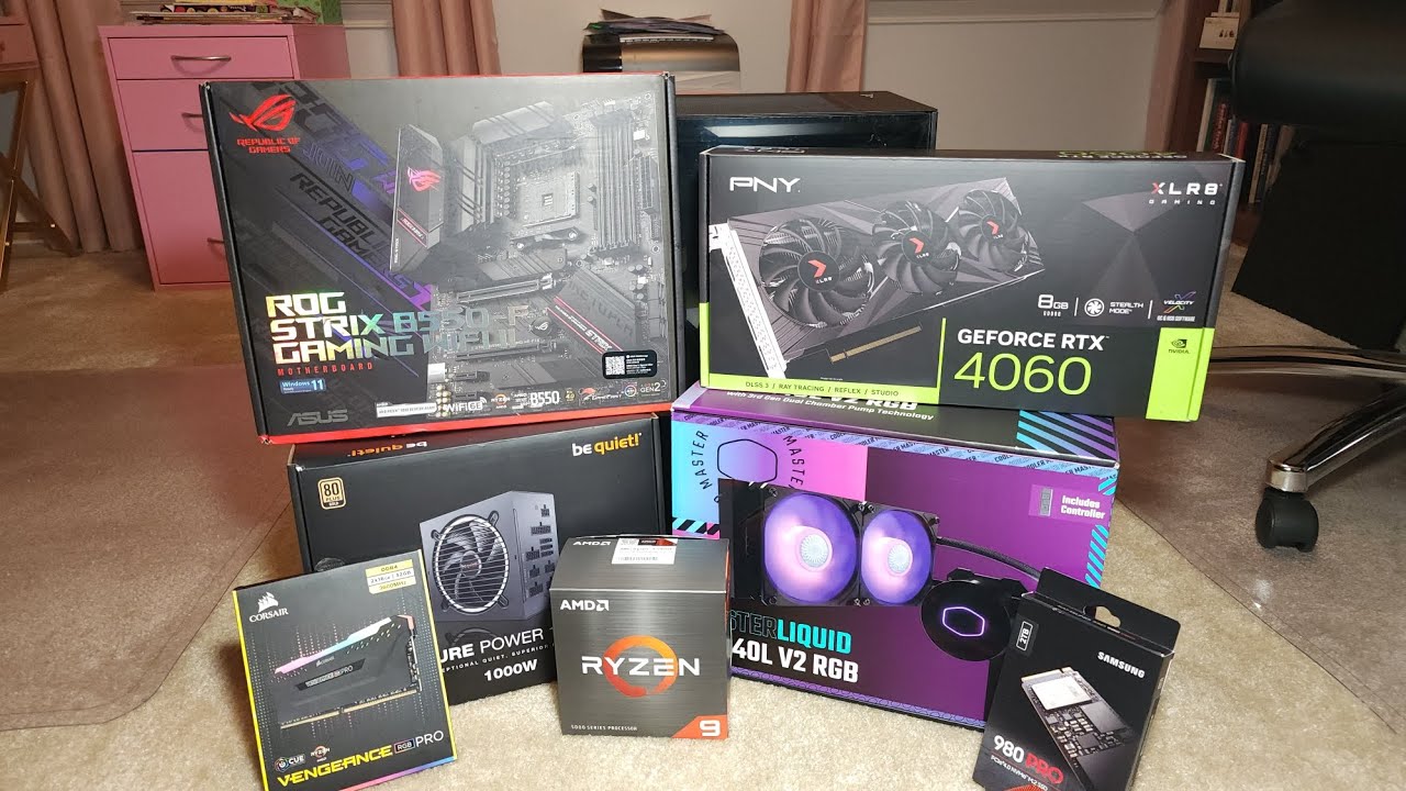 Sweet Gaming PC Build #asus #asusrog #ryzen - YouTube