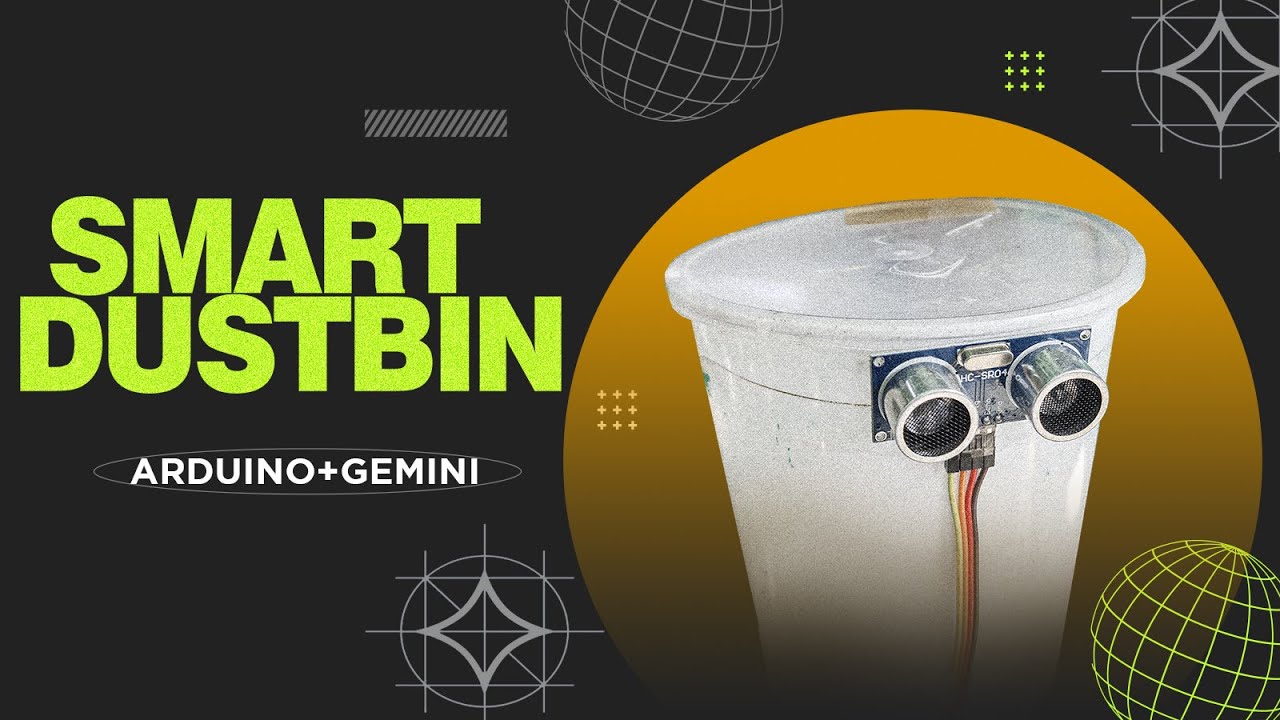 How to Build a Smart Dustbin with Arduino & Ultrasonic Sensor | DIY ...