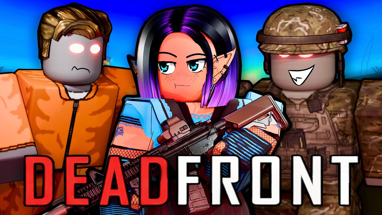 THIS ROBLOX ZOMBIE WAVE DEFENSE GAME IS FUN! | Roblox | [Deadfront Beta ...