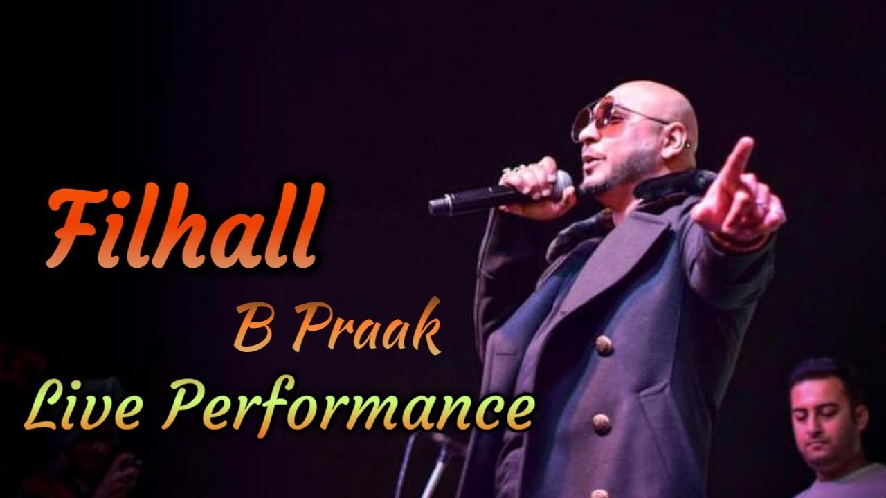 B Praak Live Concert Performance | Filhall Akshay Kumar, B Praak, Nupur ...