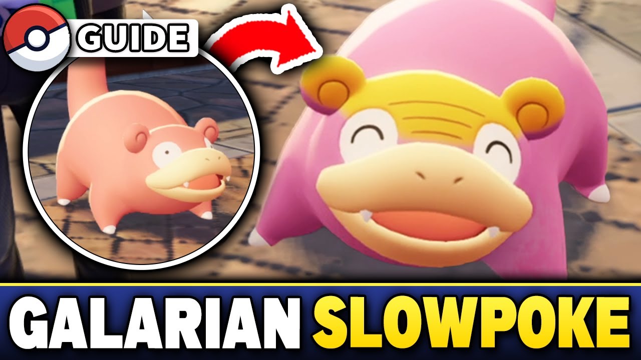 How To Catch Galarian Slowpoke In Pokemon Legends ZA - YouTube