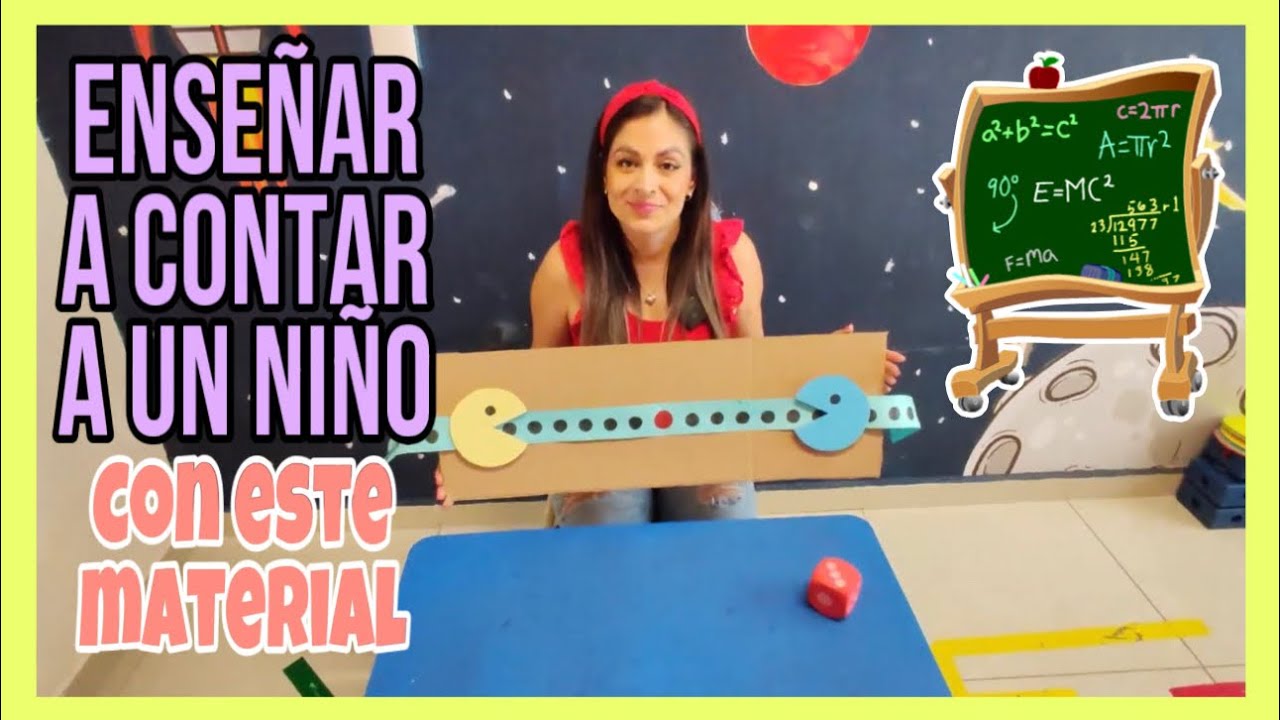 Cómo enseñar a contar a un niño con este material 🙋🏻‍♀️🙋🏽‍♂️ ️ - YouTube