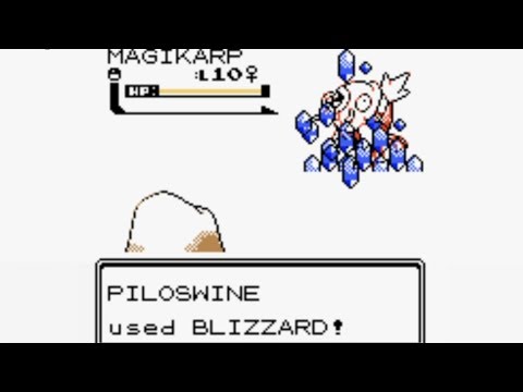 OLD #59 Blizzard - Pokémon move generations I-VII - YouTube