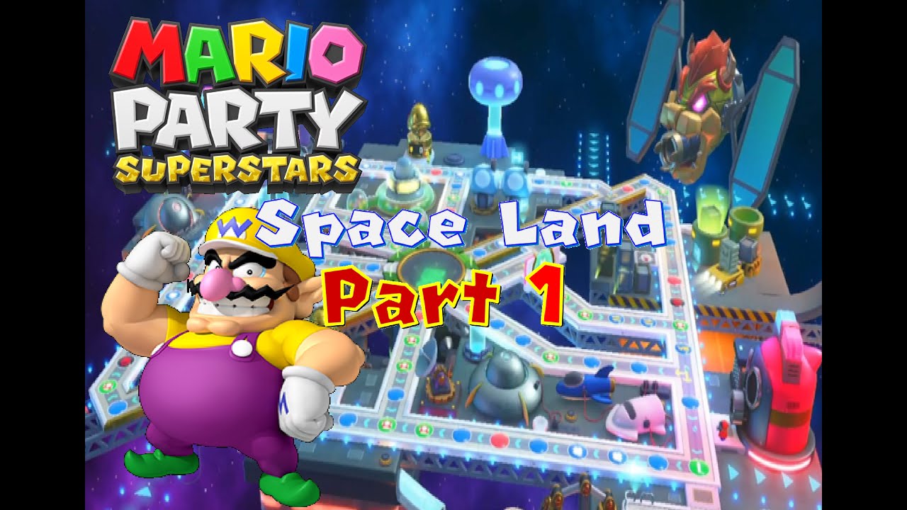 Let's Play Mario Party Superstars - Space Land - Part 1 - YouTube