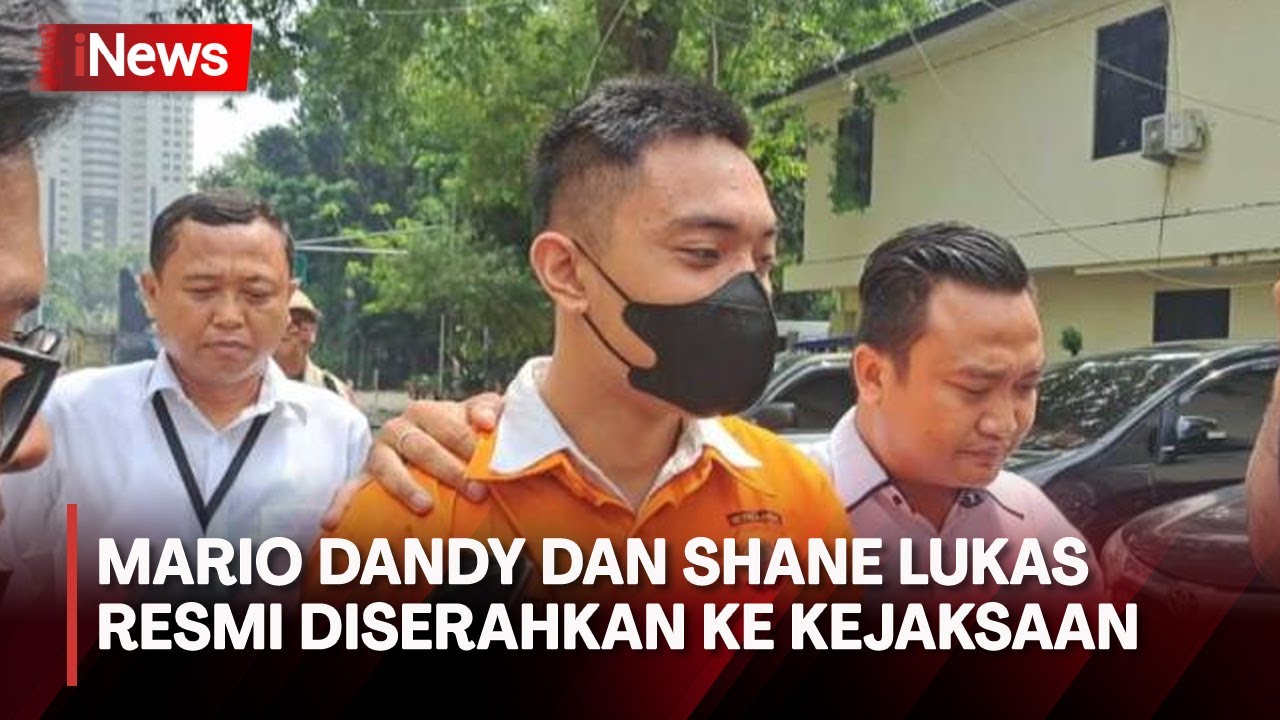 Mario Dandy dan Shane Diserahkan ke Kejaksaan dan Ditahan di Cipinang ...