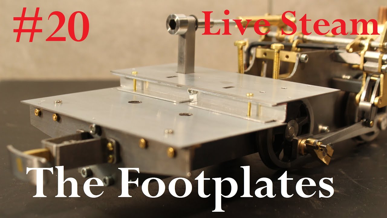 Part 20 - Build a live Steam Locomotive "Decauville 020T" - "The ...