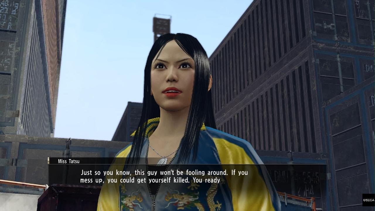 YAKUZA 0 - Miss Tatsu's Job 3 - YouTube