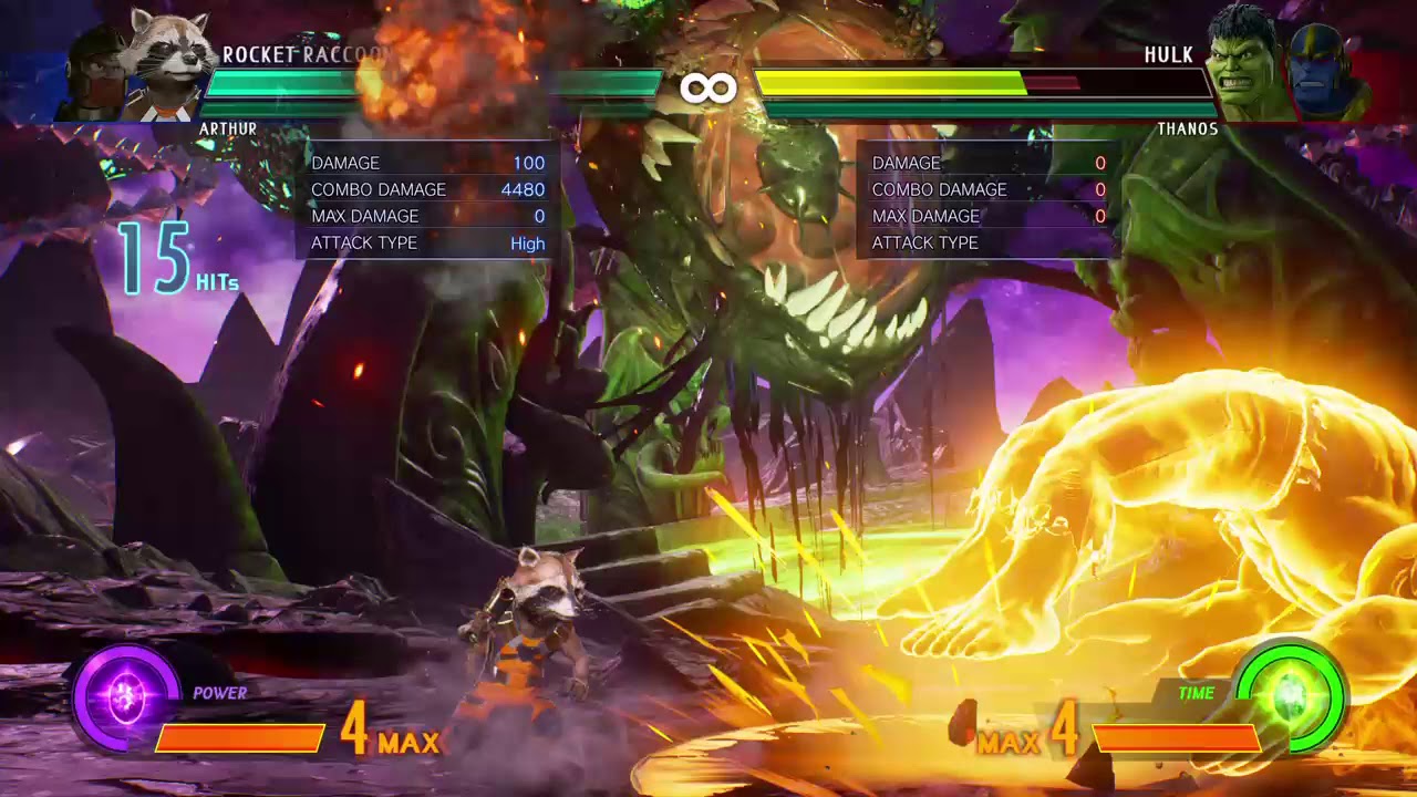 Rocket Raccoon Midscreen Combo - YouTube